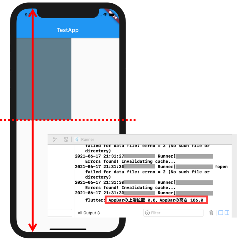 Flutter 画面サイズとAppBarの高さに合わせてWidgetを配置する方法 | halzo appdev blog Flutter 画面サイズとAppBarの高さに合わせてWidgetを配置する方法 | halzo appdev blog